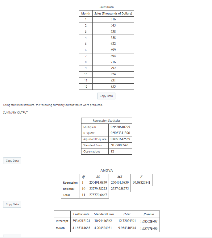Solved Step 1 of 3 : What is the mean square error for the | Chegg.com