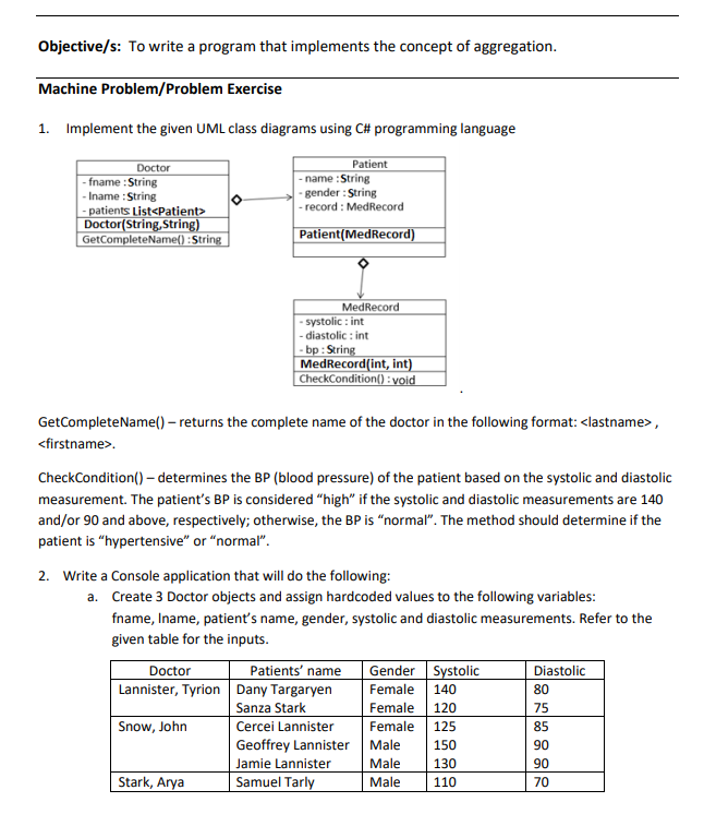 Solved 1 USE C# PROGRAMMING LANGUAGE 2 SHARE SCREENSHOTS OF | Chegg.com