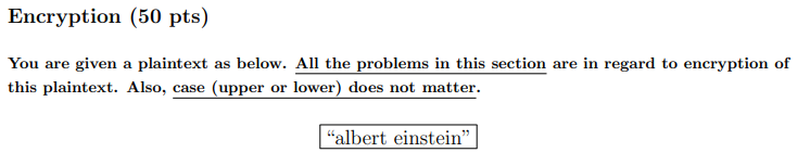 Solved 1. Encipher the plaintext using playfair | Chegg.com