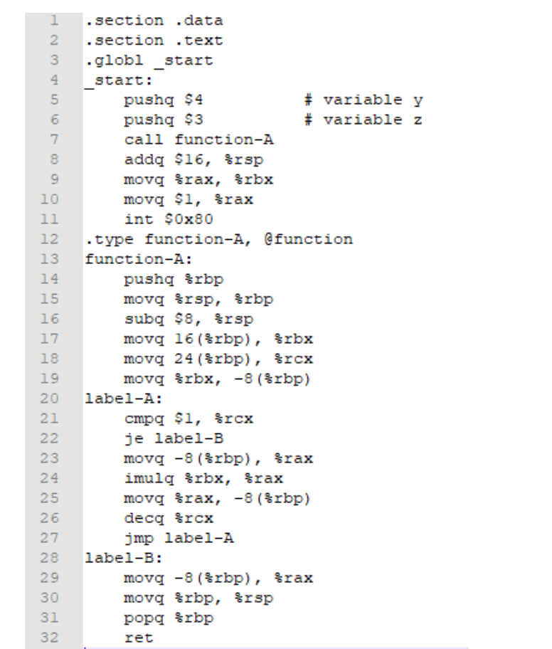 Solved Type The Line Number Of Code Executed To Make Room 4377