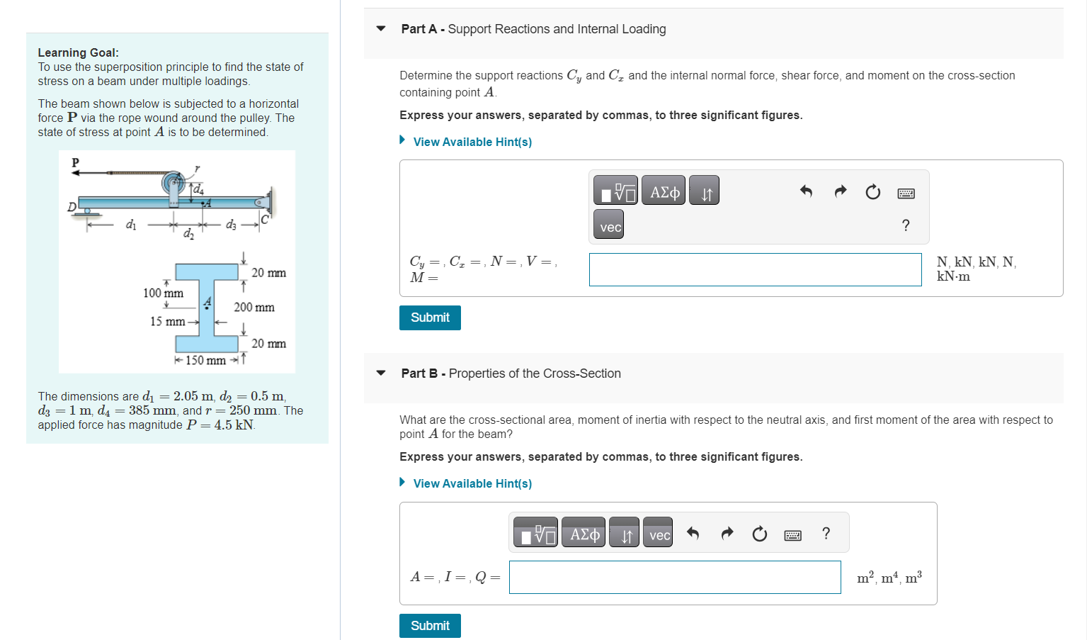 Solved Learning Goal: To use the superposition principle to | Chegg.com