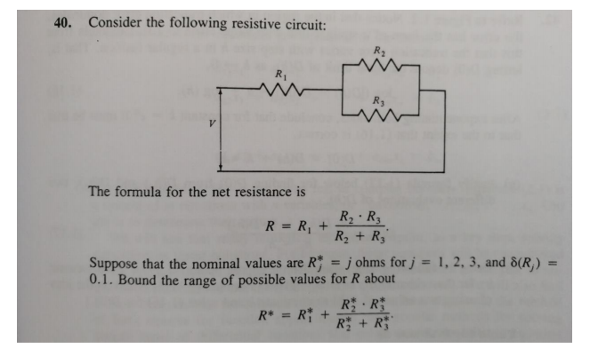 Solved 40. Consider the following resistive circuit: R2 R3 | Chegg.com