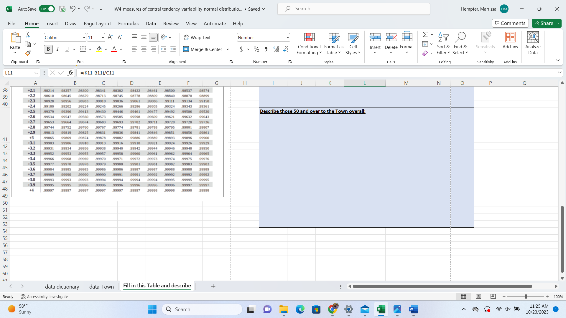 Attached is an Excel spreadsheet with the following | Chegg.com