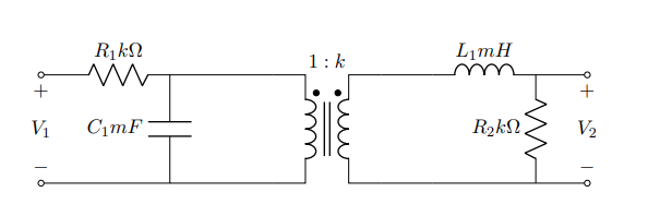 Find the ABCD parameters of the circuit below. While | Chegg.com