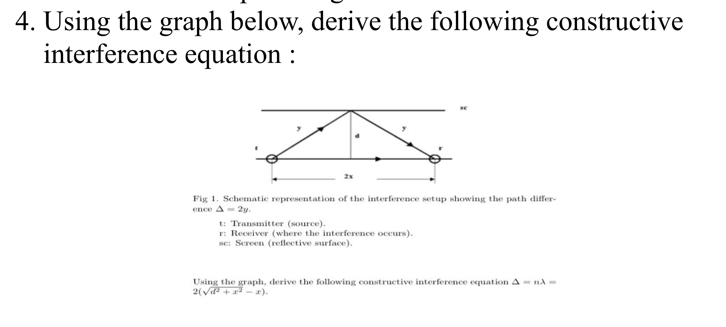 Solved 4. Using the graph below, derive the following | Chegg.com