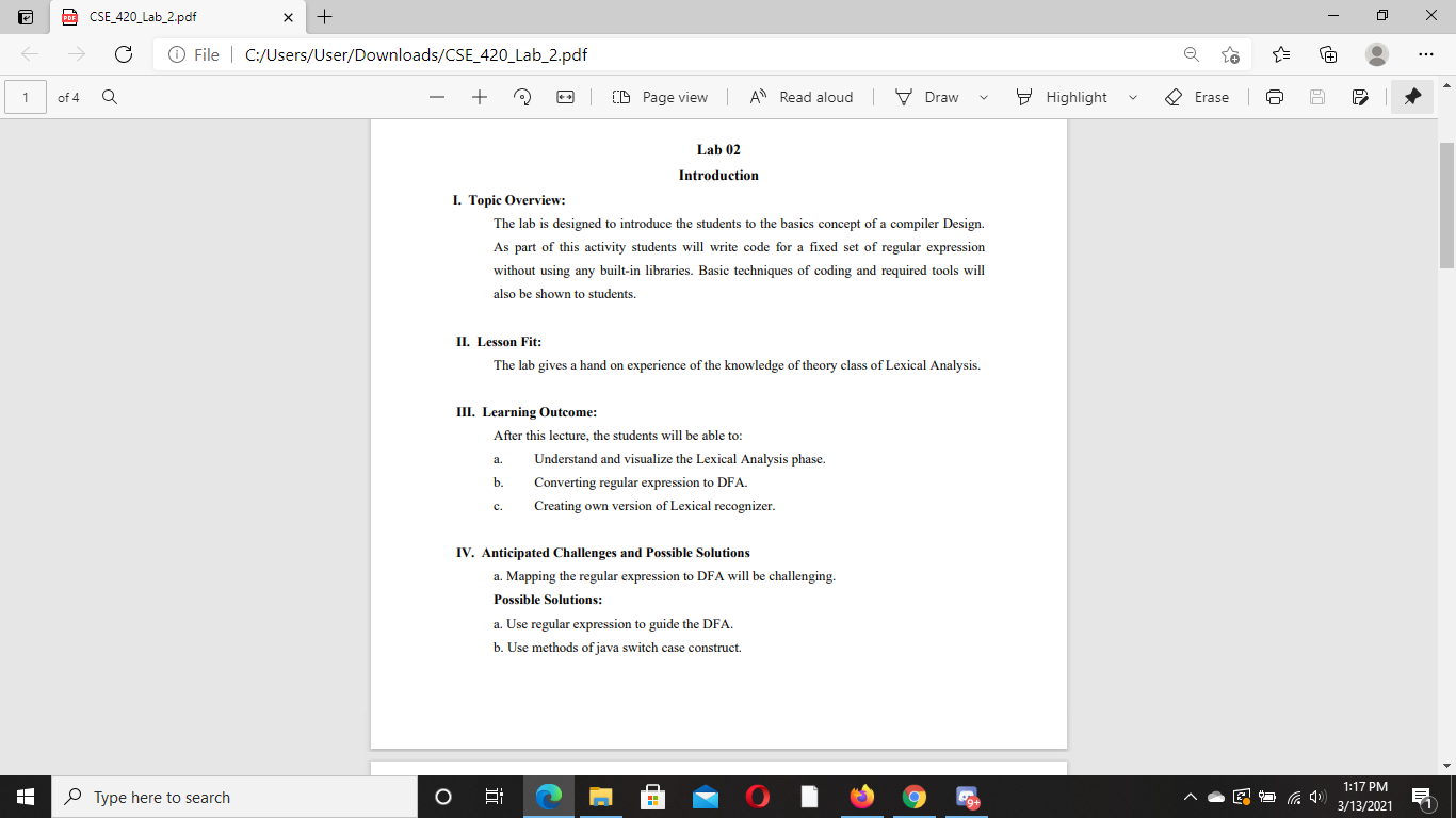 Solved CSE_420_Lab_2.pdf х + File | Chegg.com