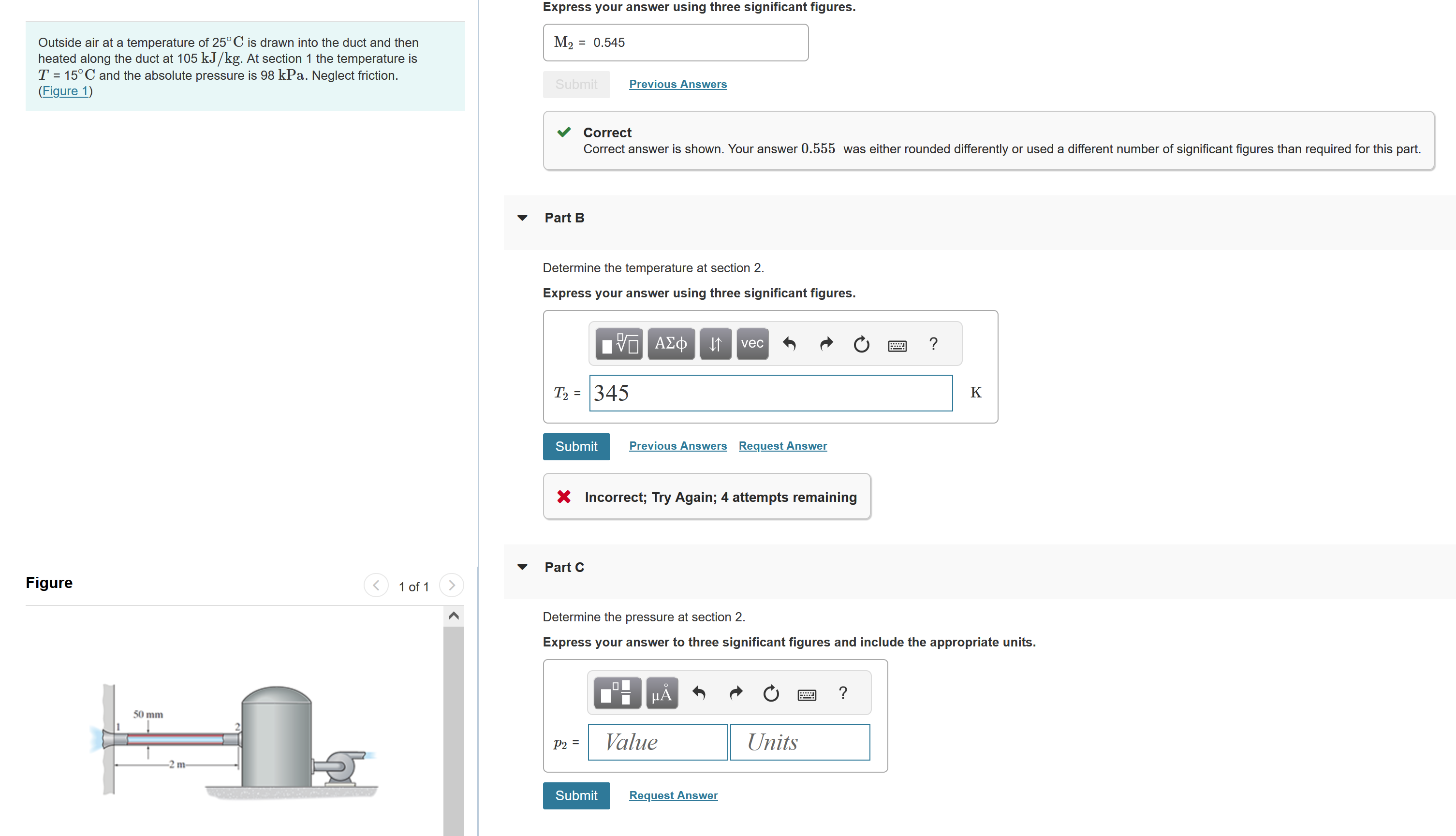 Solved Express your answer using three significant figures. | Chegg.com