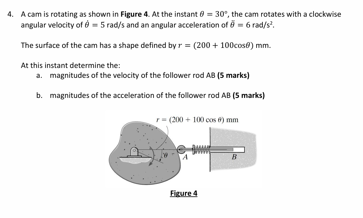 Explain the components of ﻿the acceleclation equation | Chegg.com