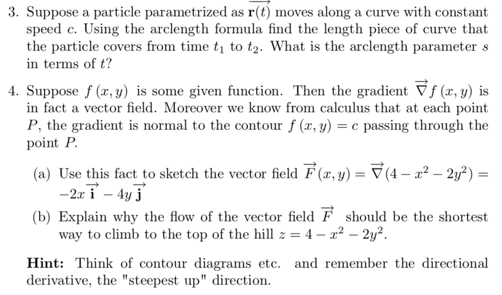 Solved 3. Suppose a particle parametrized as r(t) moves | Chegg.com