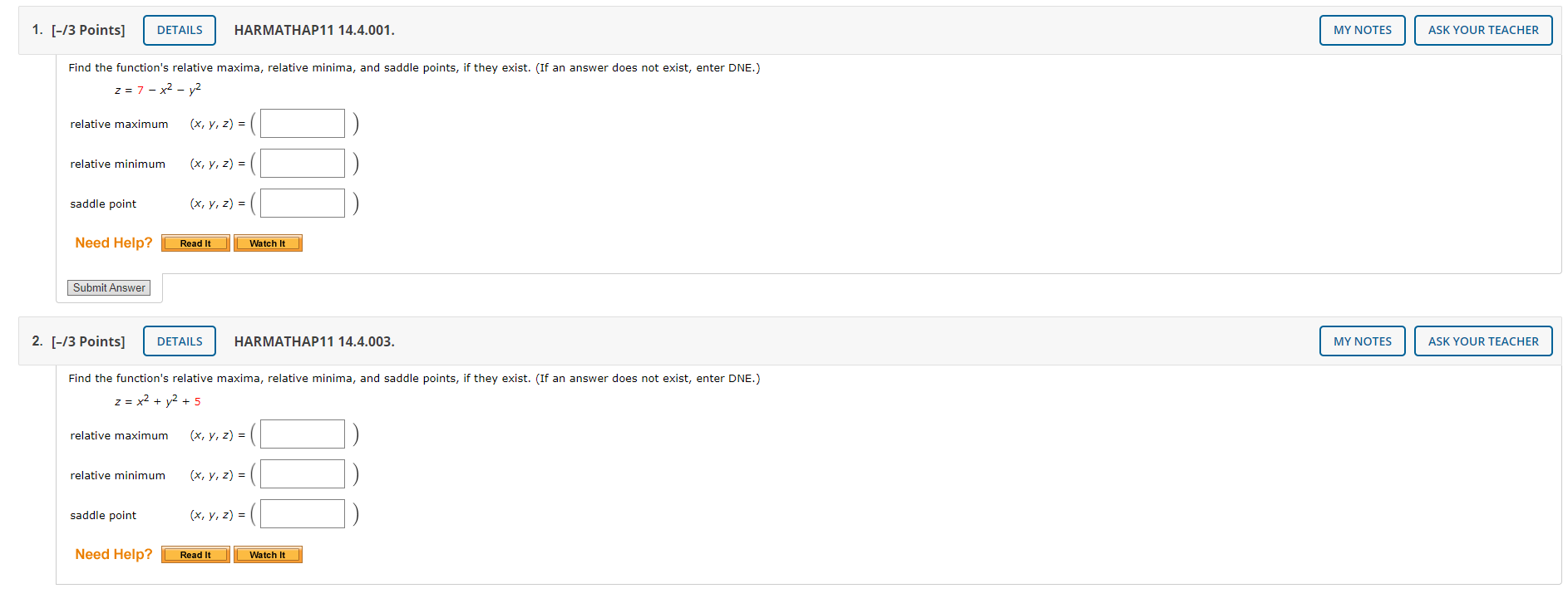 Solved Find the function's relative maxima, relative minima, | Chegg.com
