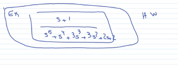 Solved Ex ∫s5+s4+3s3+3s2+2s+bs+1] HW | Chegg.com