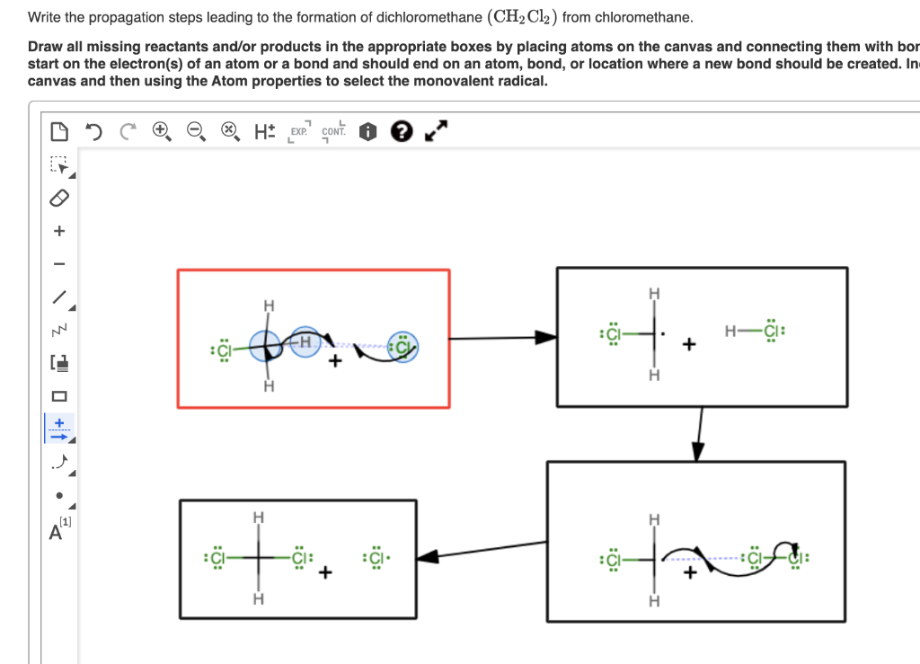 Solved Write the propagation steps leading to the formation | Chegg.com