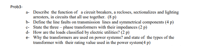 Solved Prob3- a- Describe the function of a circuit | Chegg.com