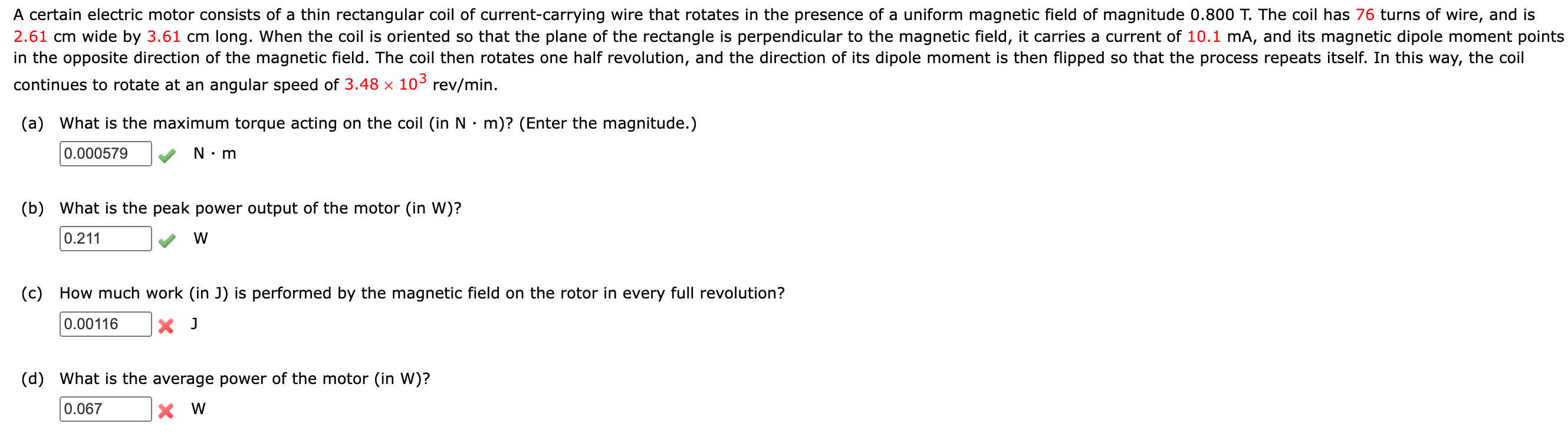 Solved continues to rotate at an angular speed of | Chegg.com