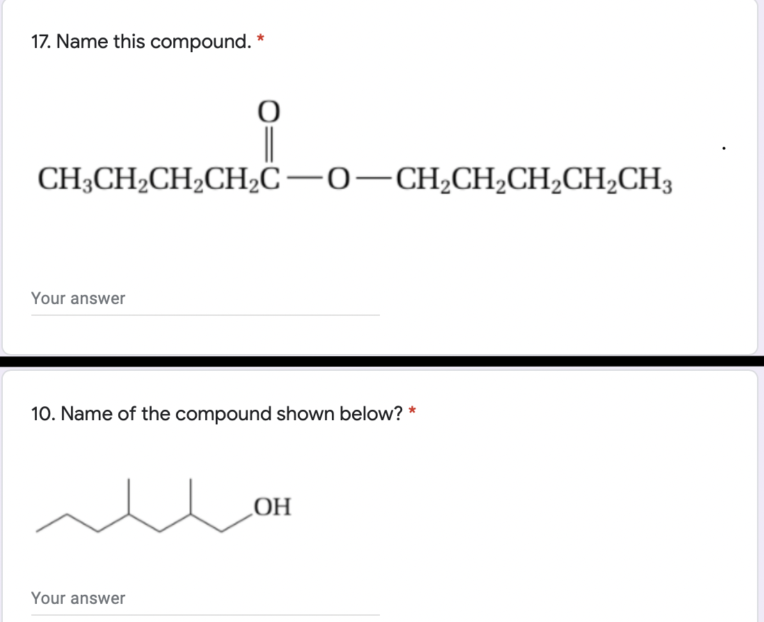 Solved * 14. Name the compound depicted below. CH3 o foto | Chegg.com