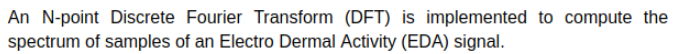 An N-point Discrete Fourier Transform (DFT) is | Chegg.com