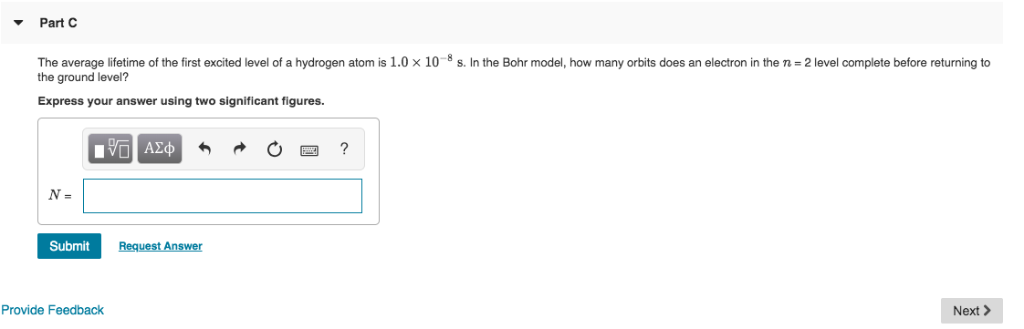 Solved Using the Bohr model, calculate the speed of the | Chegg.com