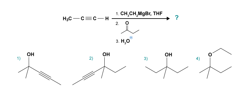 Solved What is the major end product of this sequence of | Chegg.com