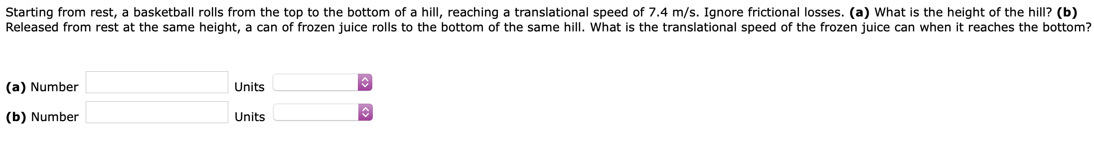 Solved Two spheres are each rotating at an angular speed of | Chegg.com