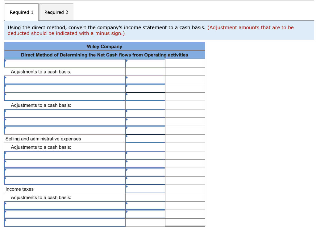 Solved Wiley Company's income statement for Year 2 follows: | Chegg.com