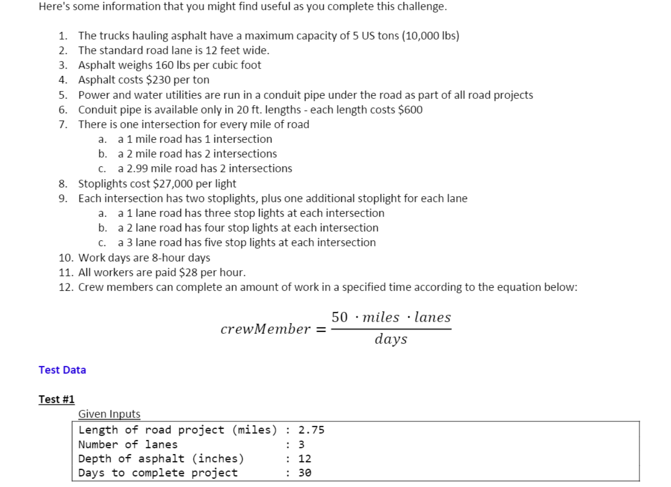Solved Assignment 02–Rosie’s Road Co. CSE 110. Please use | Chegg.com