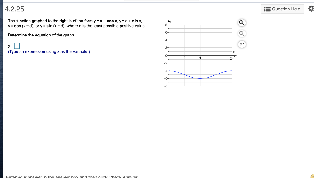 Solved 4.2.25 3 Question Help 0 The function graphed to the | Chegg.com