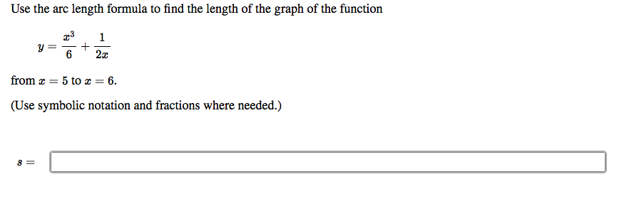 Solved 1. Use the arc length formula to find the length of | Chegg.com