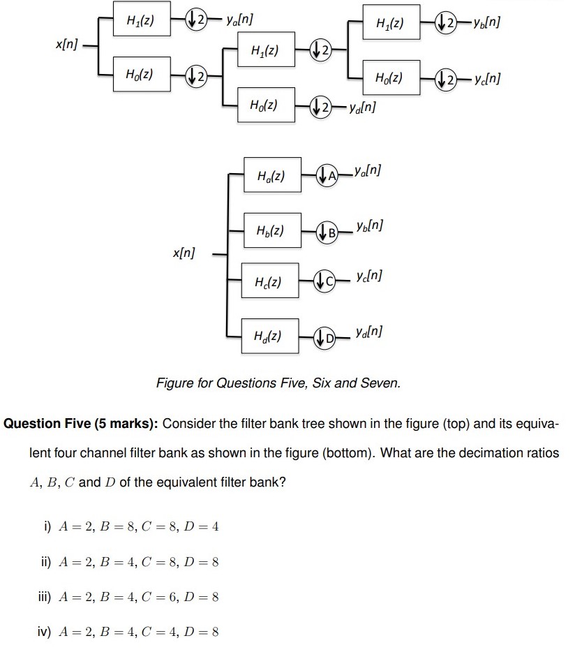 Figure for Questions Five, Six and Seven. Question | Chegg.com