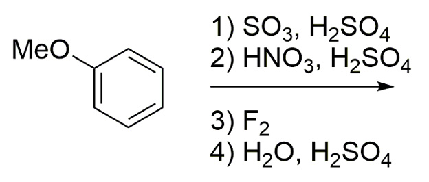 Solved Meo 1) SO3, H2SO4 2) HNO3, H2SO4 3) F2 4) H2O, H2SO4 | Chegg.com