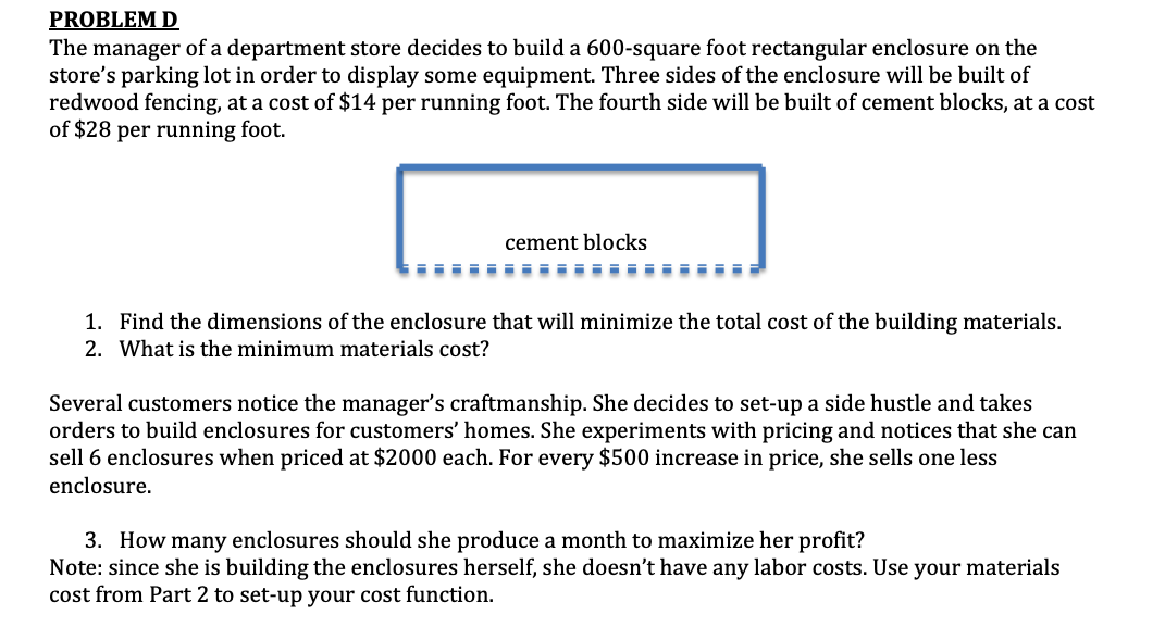 Solved PROBLEM B Your company has received an order from San | Chegg.com