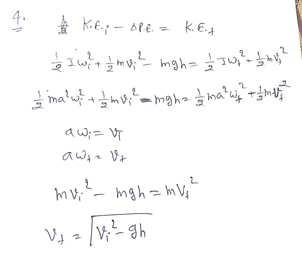 (Solved) - A particle P of mass m slides on a smooth horizontal table. P is... (1 Answer ...