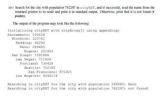 1 city.h Consider city : h with the following | Chegg.com