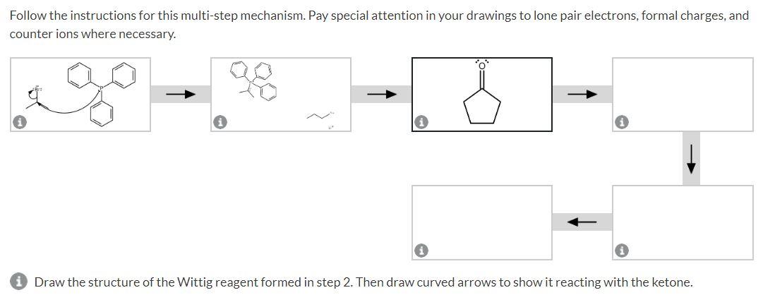 Solved Draw the product of the first step. Then use curved | Chegg.com