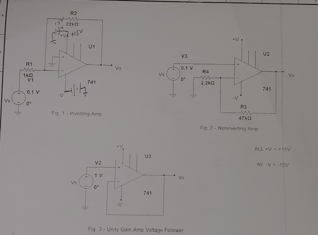 EXP. 3 ELT110- OP-AMP EXPERIMENT OPERATIO N4 Am | Chegg.com