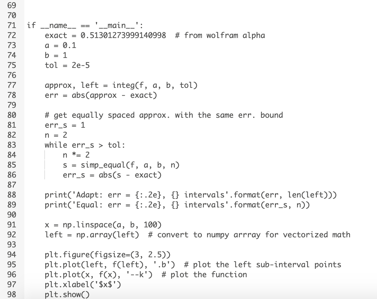 Need help within the hour if possible (Python). Here | Chegg.com