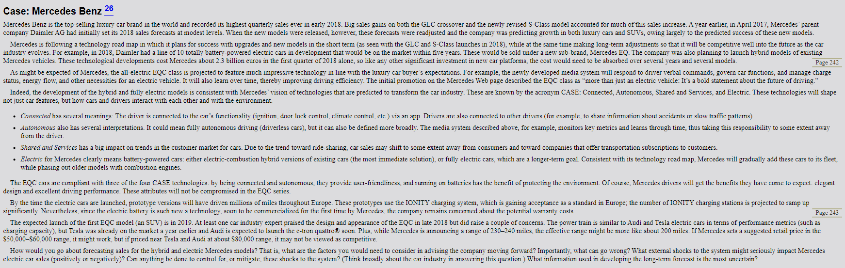 Solved Compiling the Key Data Economic Conditions. Most | Chegg.com