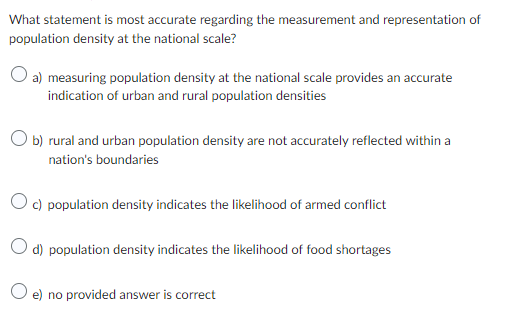 Solved Which factor has contributed to global population | Chegg.com