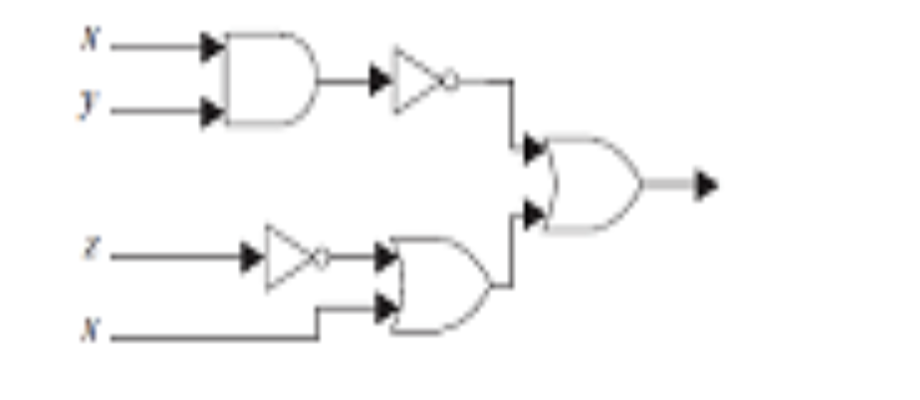 Solved 1.4 Find the output of the circuit shown below; (10) | Chegg.com
