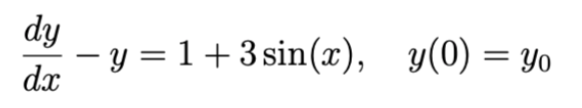 Solved Find the value of y0 such that the solution to the | Chegg.com