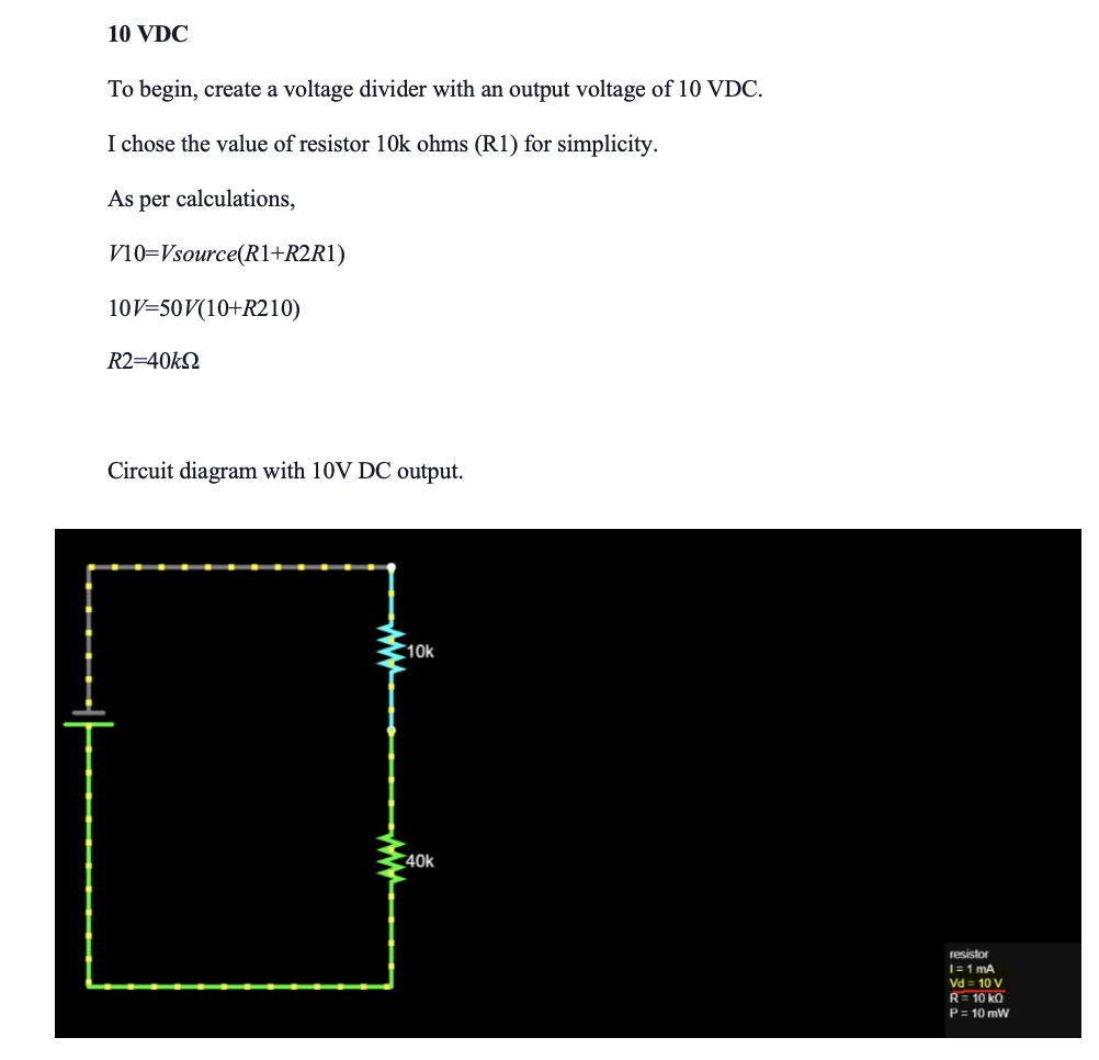 Using the Falstad online circuit simulatorLinks to an | Chegg.com