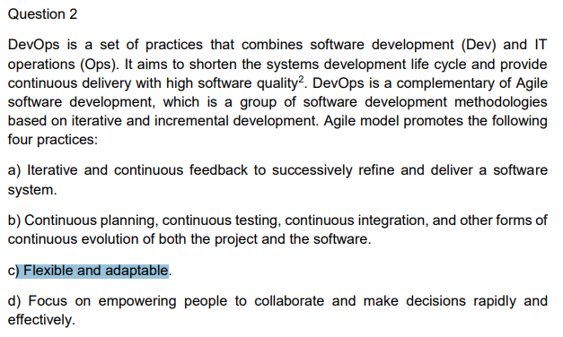 Solved Discuss in detail for each practices and elaborate | Chegg.com