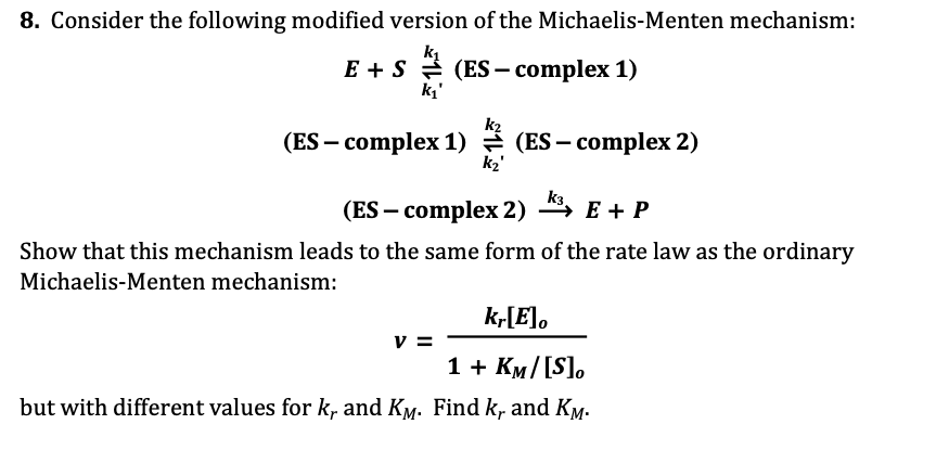 Solved 8. Consider the following modified version of the | Chegg.com