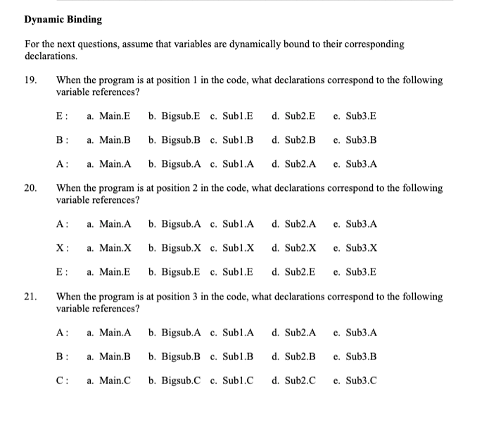 Consider the following program defined using Ada | Chegg.com