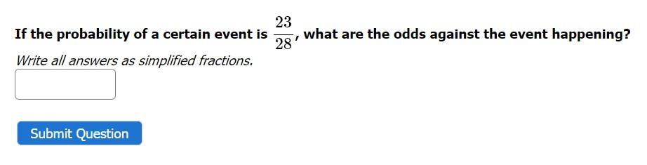 Solved 27 If the probability of a certain event is what is | Chegg.com
