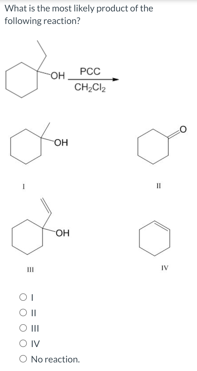 Solved What is the most likely product of the following | Chegg.com