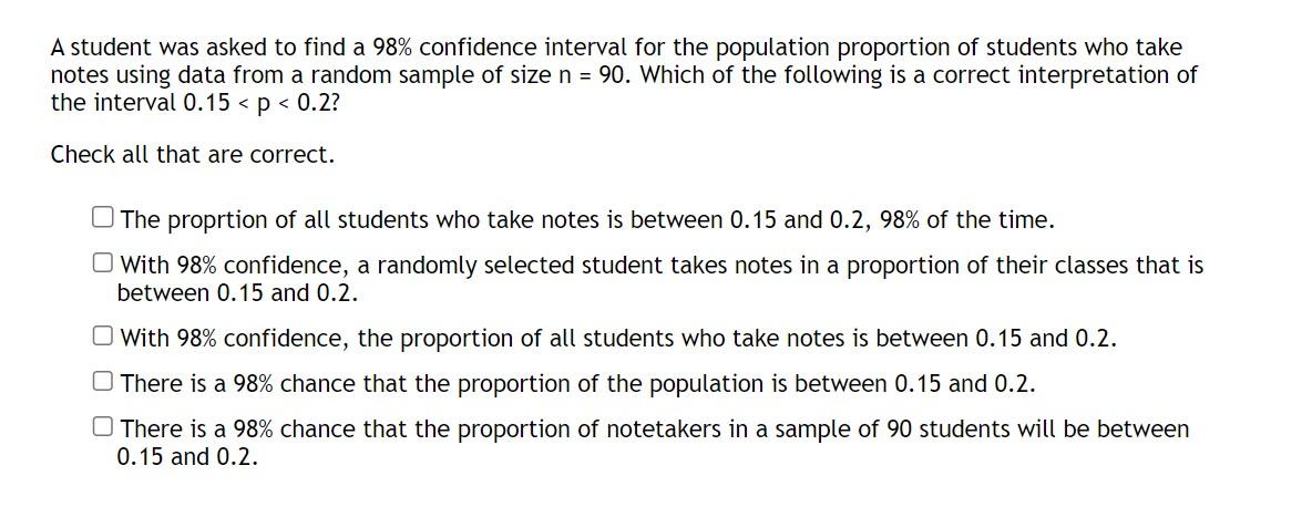 Solved Out of 400 people sampled, 376 preferred Candidate A. | Chegg.com