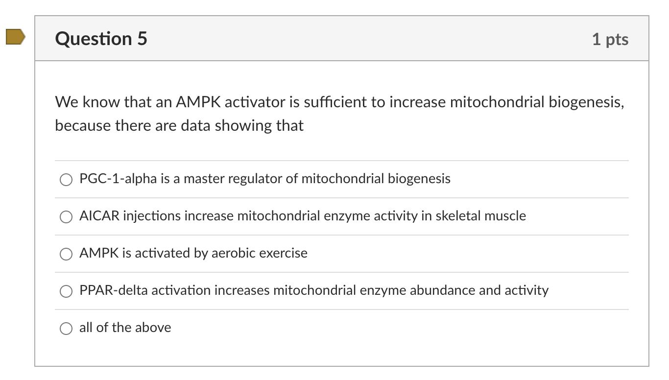 Solved Which is the primary reason AMPK and insulin both | Chegg.com