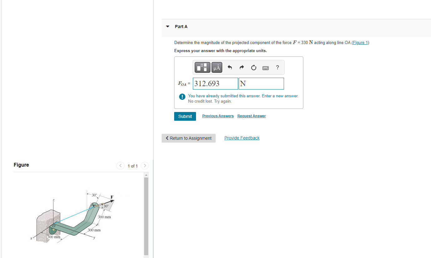 [solved] Determine The Magnitude Of The Projected Compone