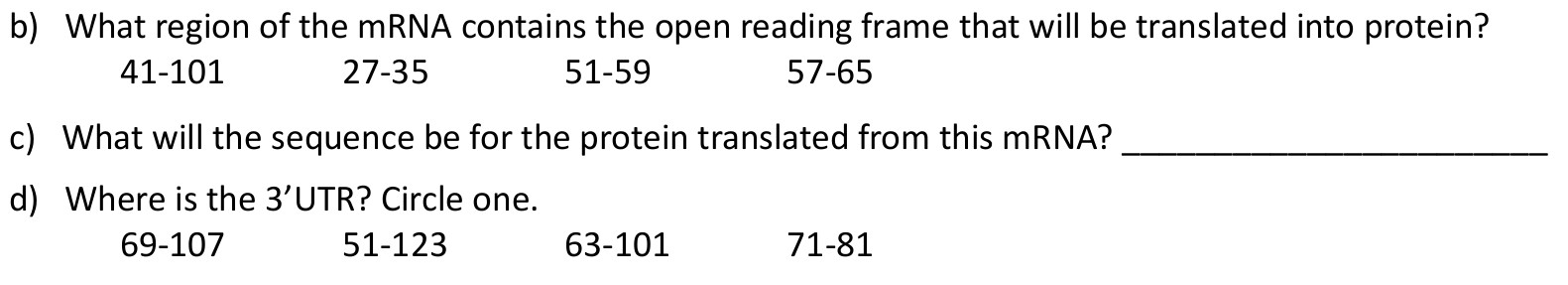 Solved Write down the corresponding sequences, find them in | Chegg.com