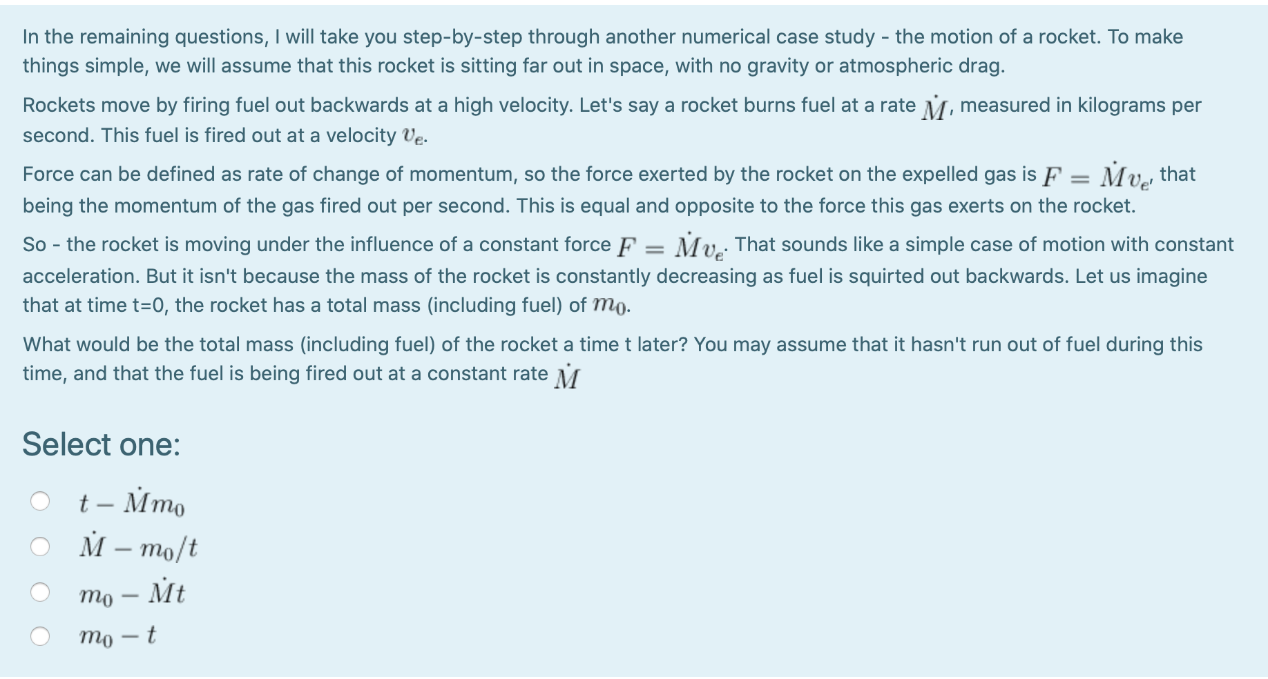 Solved In the remaining questions, I will take you | Chegg.com